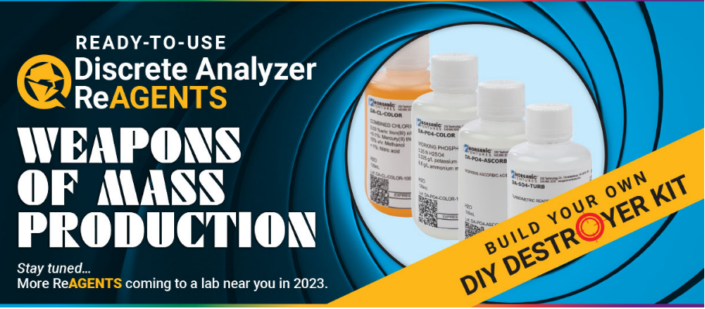 Ready-to-use reagents for Discrete Analyzer - Instrument Solutions